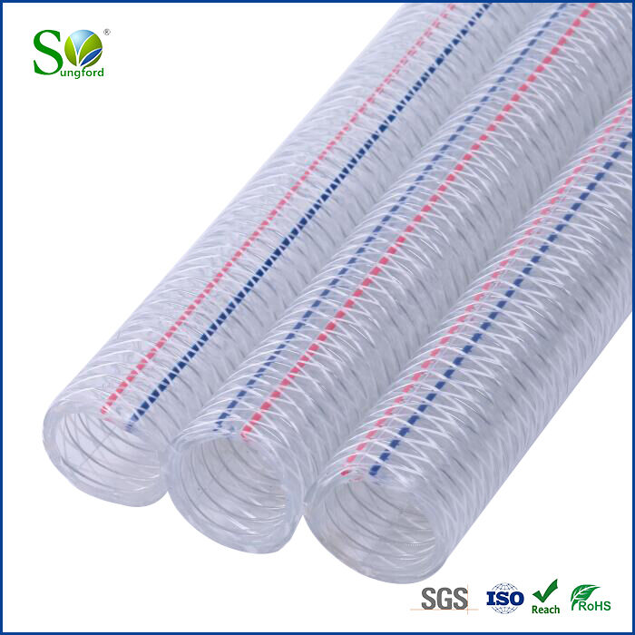 PVC spring hose,thunder spring hose from sungford plastic