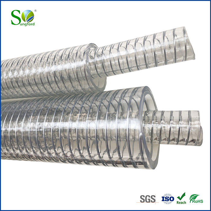 PVC spring hose,thunder spring hose from sungford plastic