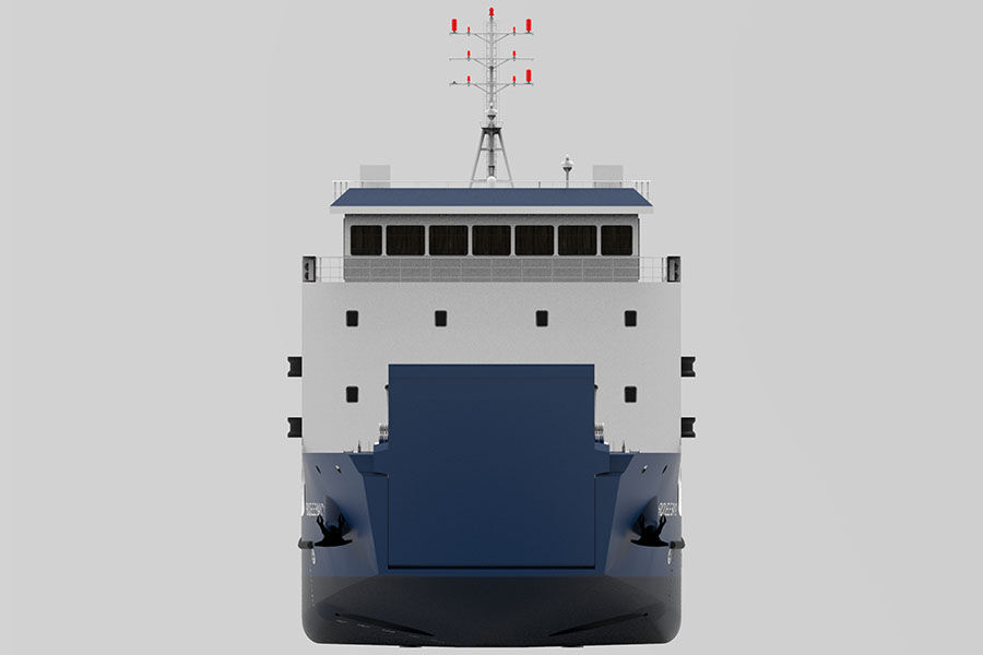LCT 65m 货物 RORO 登陆艇和燃料运输船 - 购买 lct 船