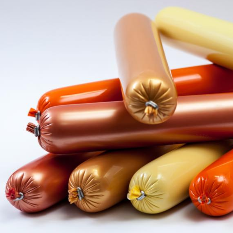 Polyamide Plastic Sausage Casing , Plastic Sausage Casing