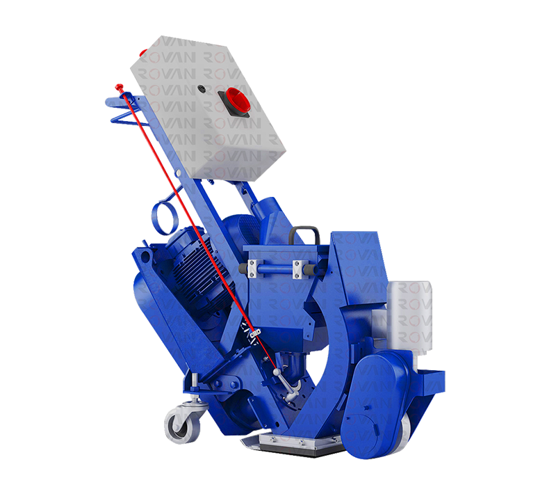 Dustless Blasting , Floor Shot Blasting Machine , ROVAN Shot Blasting ...