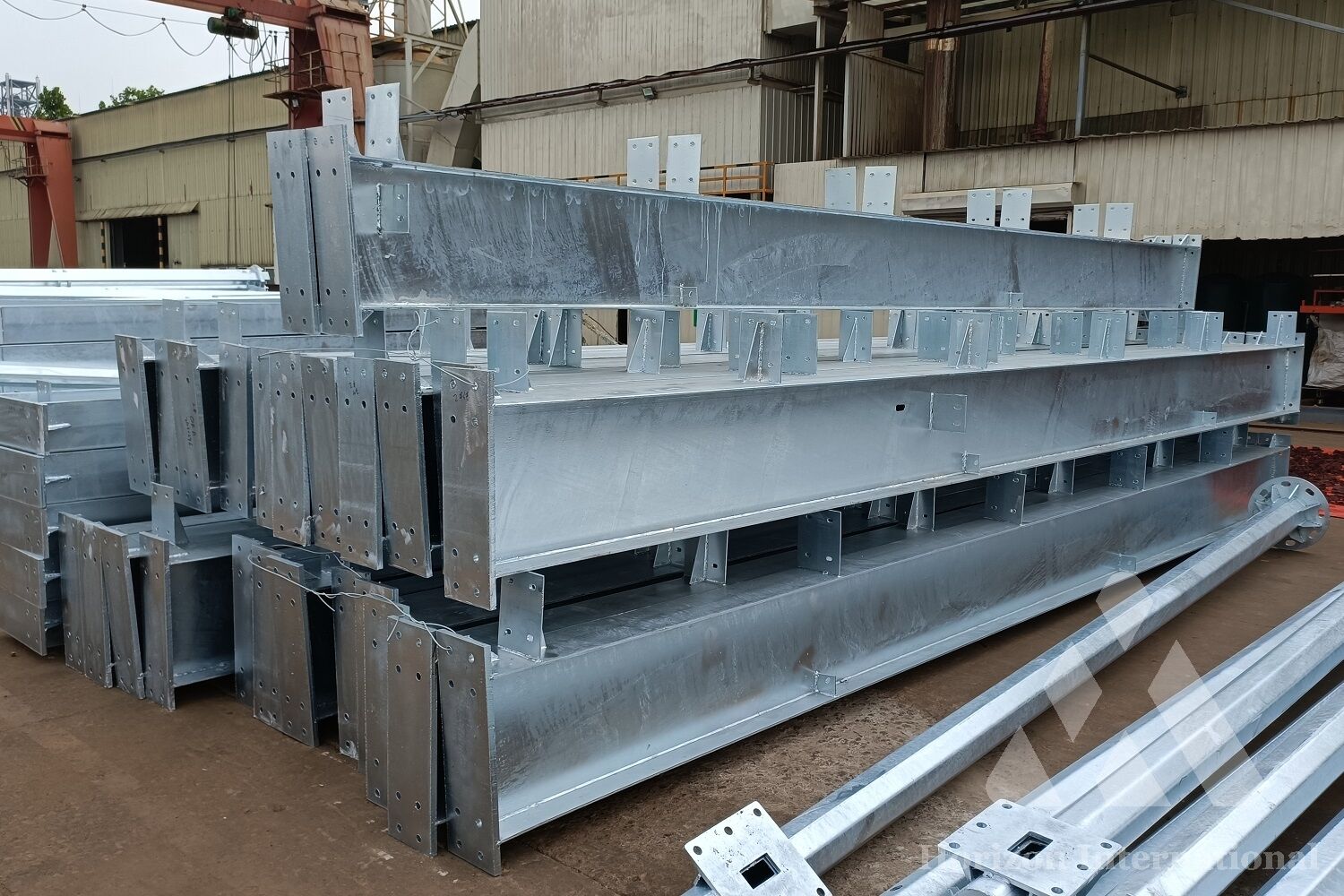Hot-dip galvanized steel structure-Shandong Horizon International Co., Ltd.