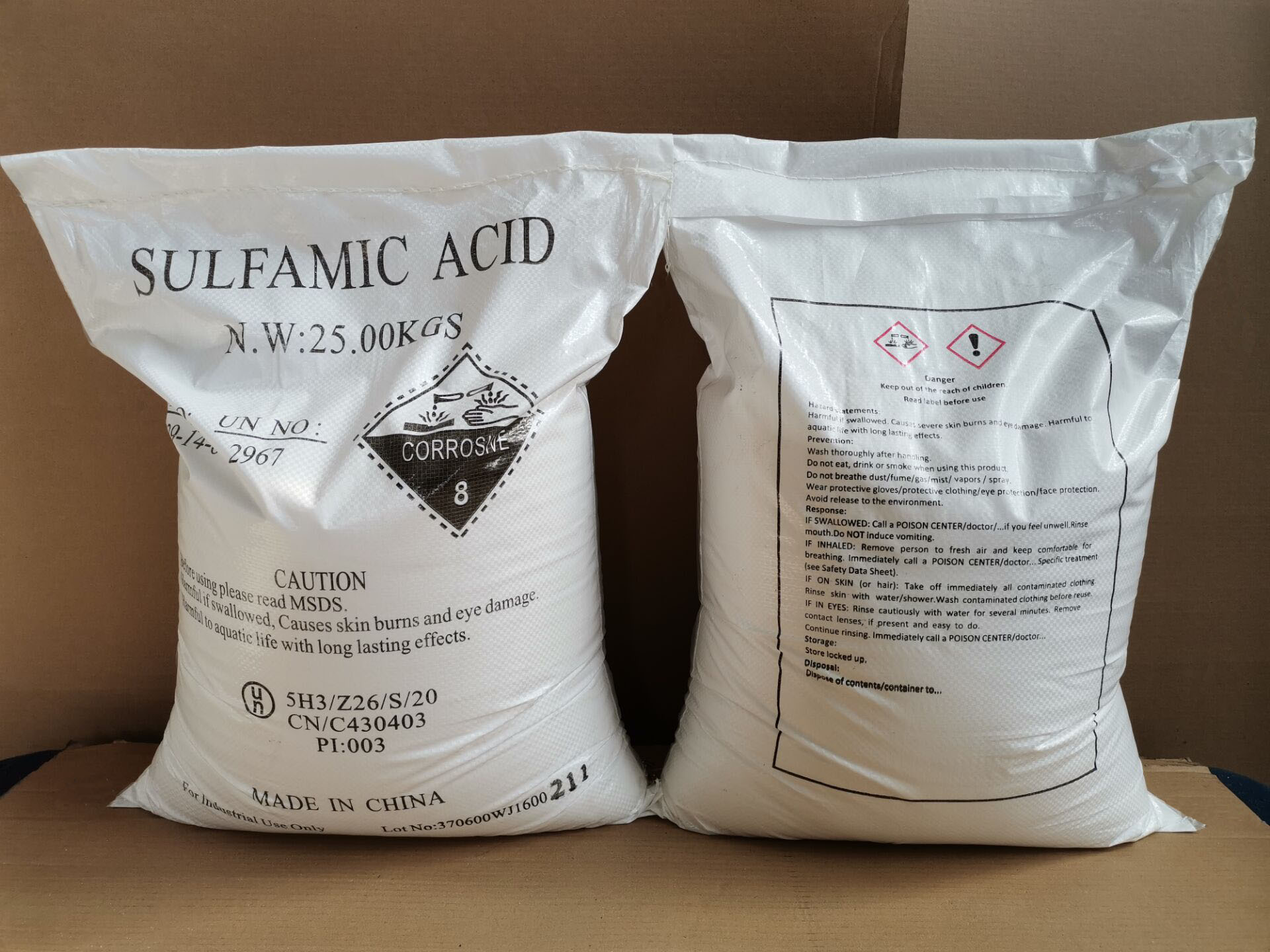 Ácido sulfámico - LHCHEM