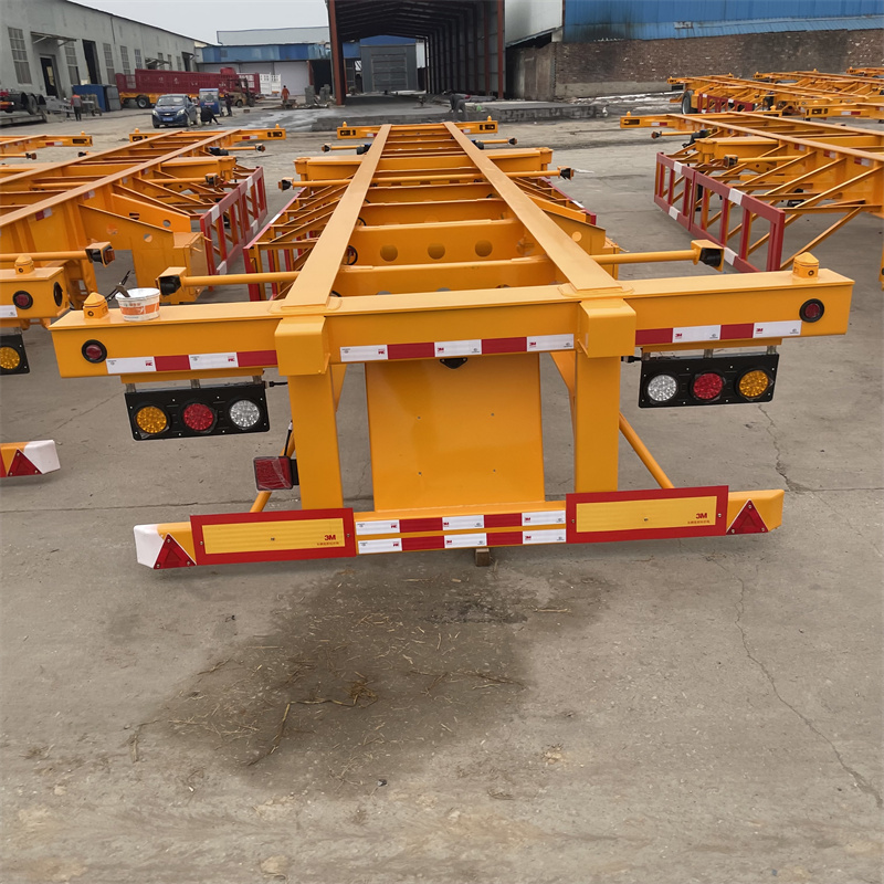 Skeletal Trailer: The Ultimate Guide to Semitrailers for 20FT 40FT 45FT ...