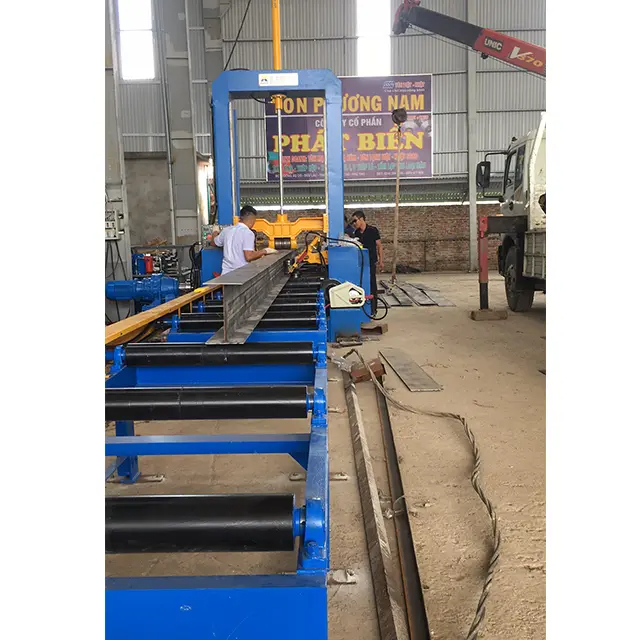 H Beam Assembly Machine - High-Efficiency Steel Structure Production ...