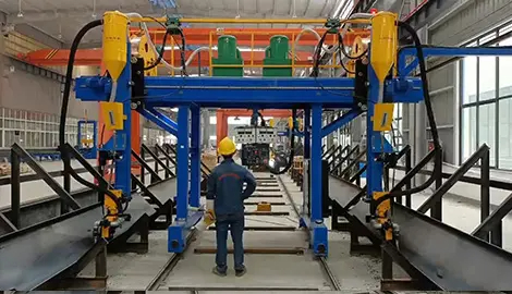 H Beam Welding Machine - Precision Steel Welding Equipment | Zhouxiang