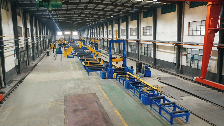 Heavy H Beam Production Line-Automated Manufacturing for Enhanced ...