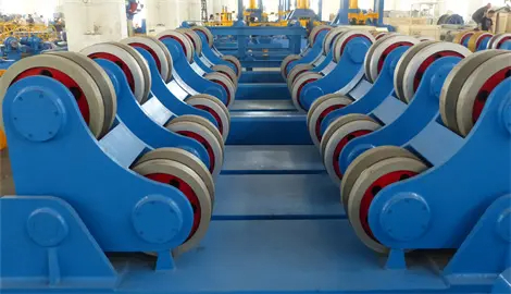 5-500T Heavy-Duty Self-Aligning Welding Rotators for Efficient Tank Welding