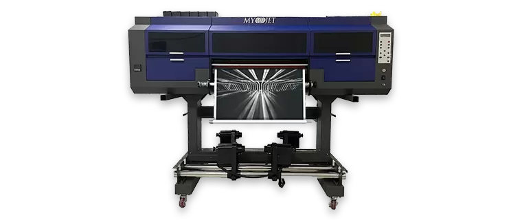 MYJET-60CM UV-DTF 打印机 -AB 薄膜高速宽幅 UV 数字转印印刷