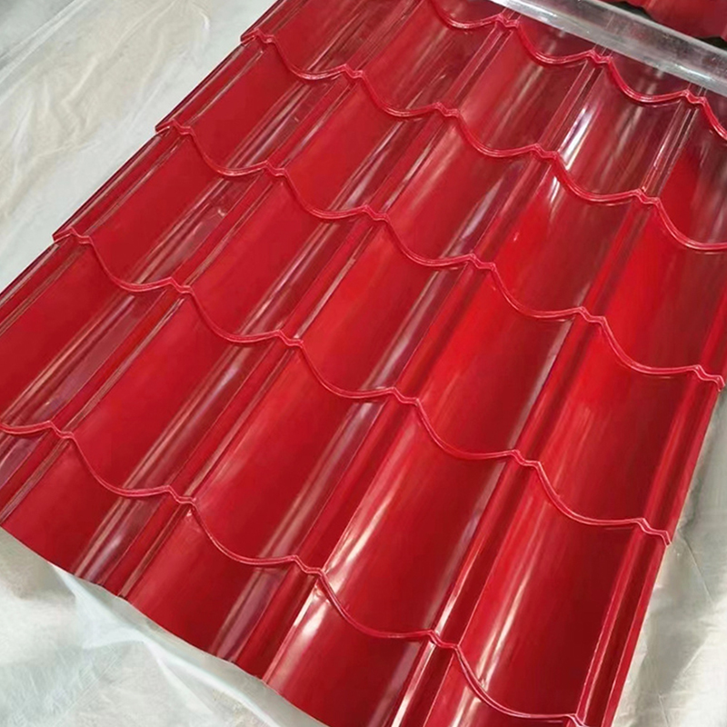 SGCC Corrugated Galvanized Steel Roofing Sheet - Shandong Tisco Steel ...