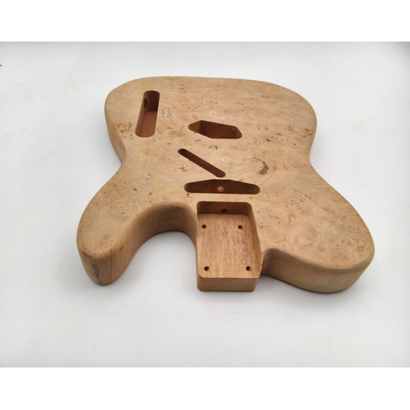 Afanti TL SS Alder Guitar Body with Poplar Burl Veneer -Afanti Music ...