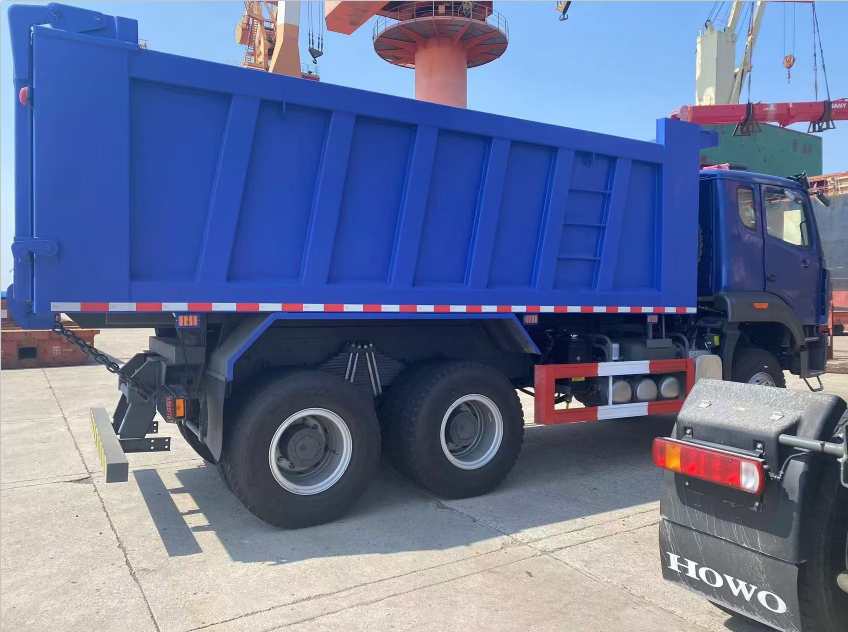 NX 6X4 blue + inclined reinforcement-SINOTRUK HOWO IMPORT&EXPORT CO.LTD