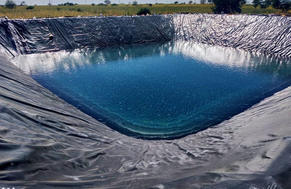 HDPE dam lining, fish pond geomembrane
