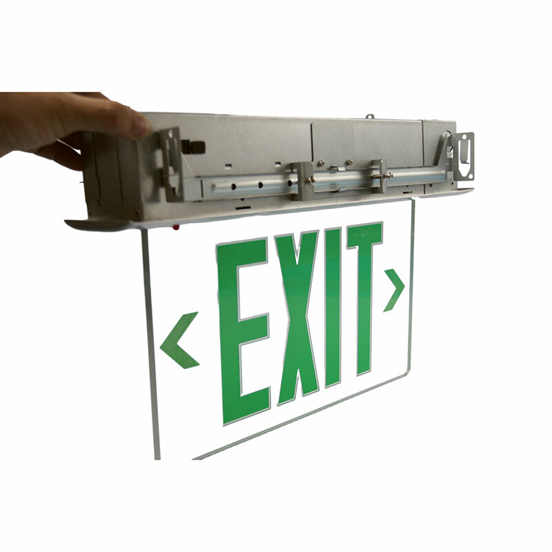 Recessed Aluminum LED Exit Sign-Shanghai Qianlin Electronics Co. Ltd