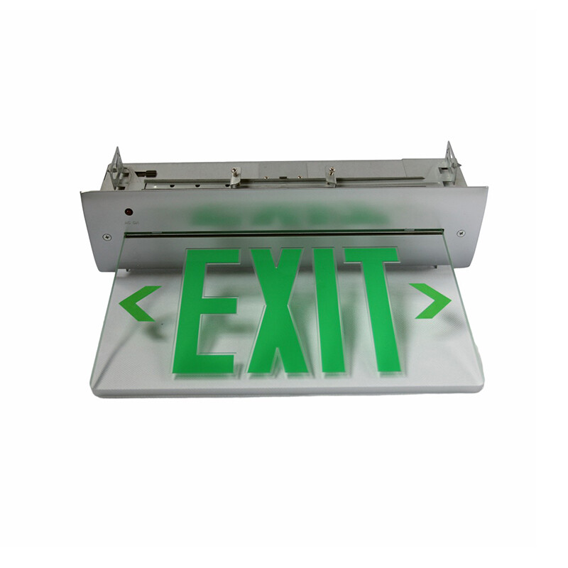 Recessed Aluminum LED Exit Sign-Shanghai Qianlin Electronics Co. Ltd