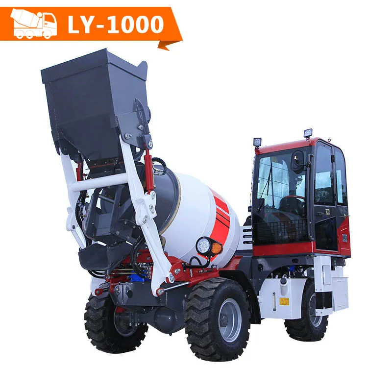 0.6 CBM Self Loading Concrete Mixer-Shandong Luyu International Trade Co. Ltd.