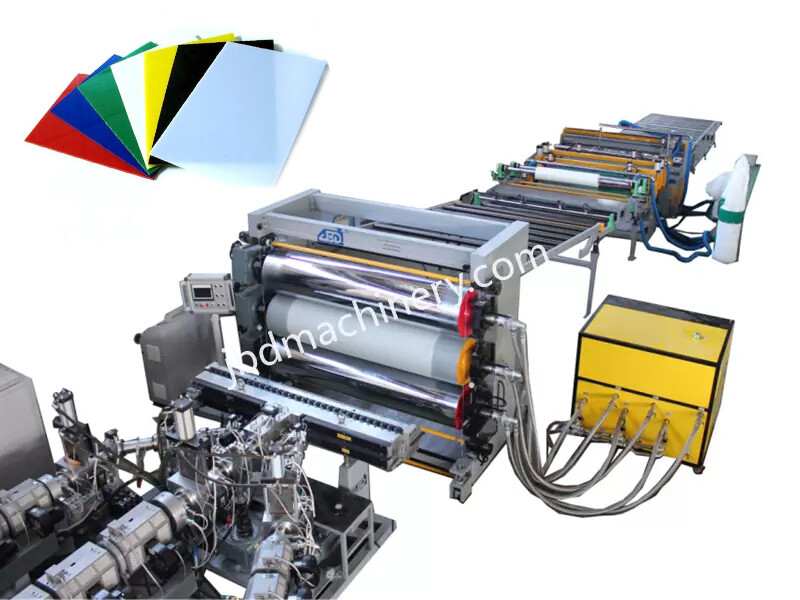 PVC Mono or Multi Layer Sheet,Free Foamed Sheet Production Line