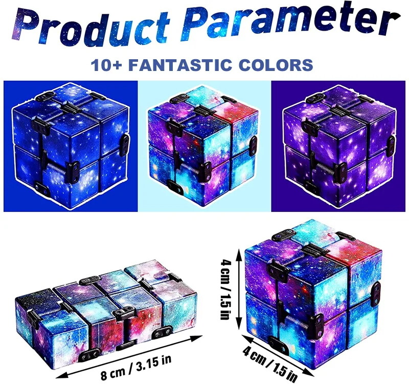 Infinity cube fidget toys set decompression toys relax time release for kids-Voning ...