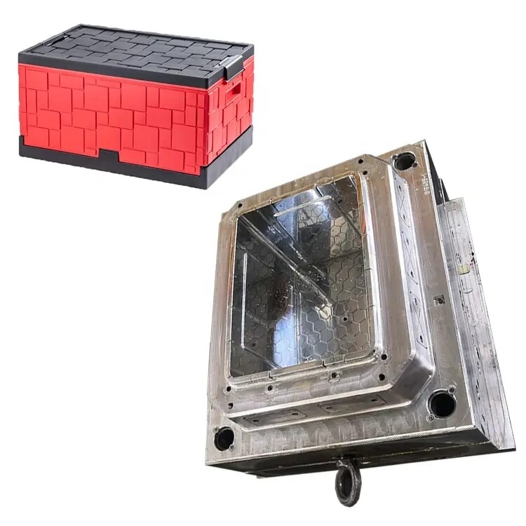 Custom mold processing, foldable transparent storage box, storage box ...