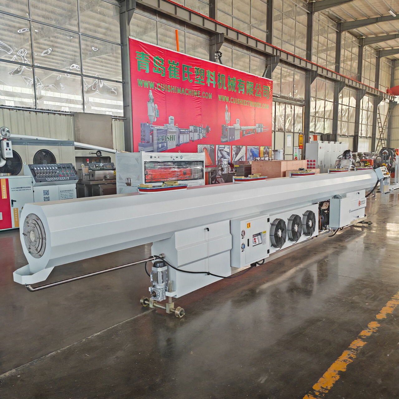 MPP PP Pipe Production Line,Extruder,Equipment-Qingdao Cuishi Plastic Machinery Co.,Ltd.