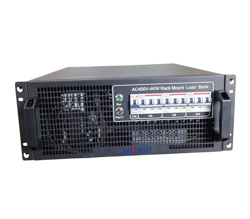 3KW/4KW/6KW Rack-mounted Air Cooled Load Bank for Power Testing ...