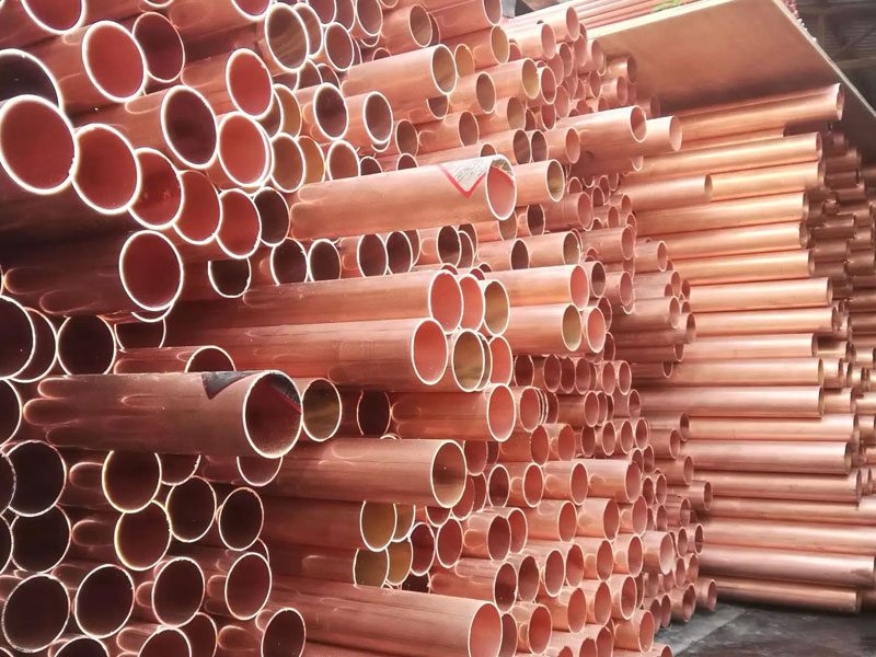 Straight lengths copper tube manufacturers C10100 copper pipe