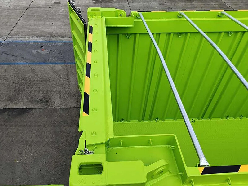 20FT Heavy Duty Open Top Container with Swinging Header-UNICON ...