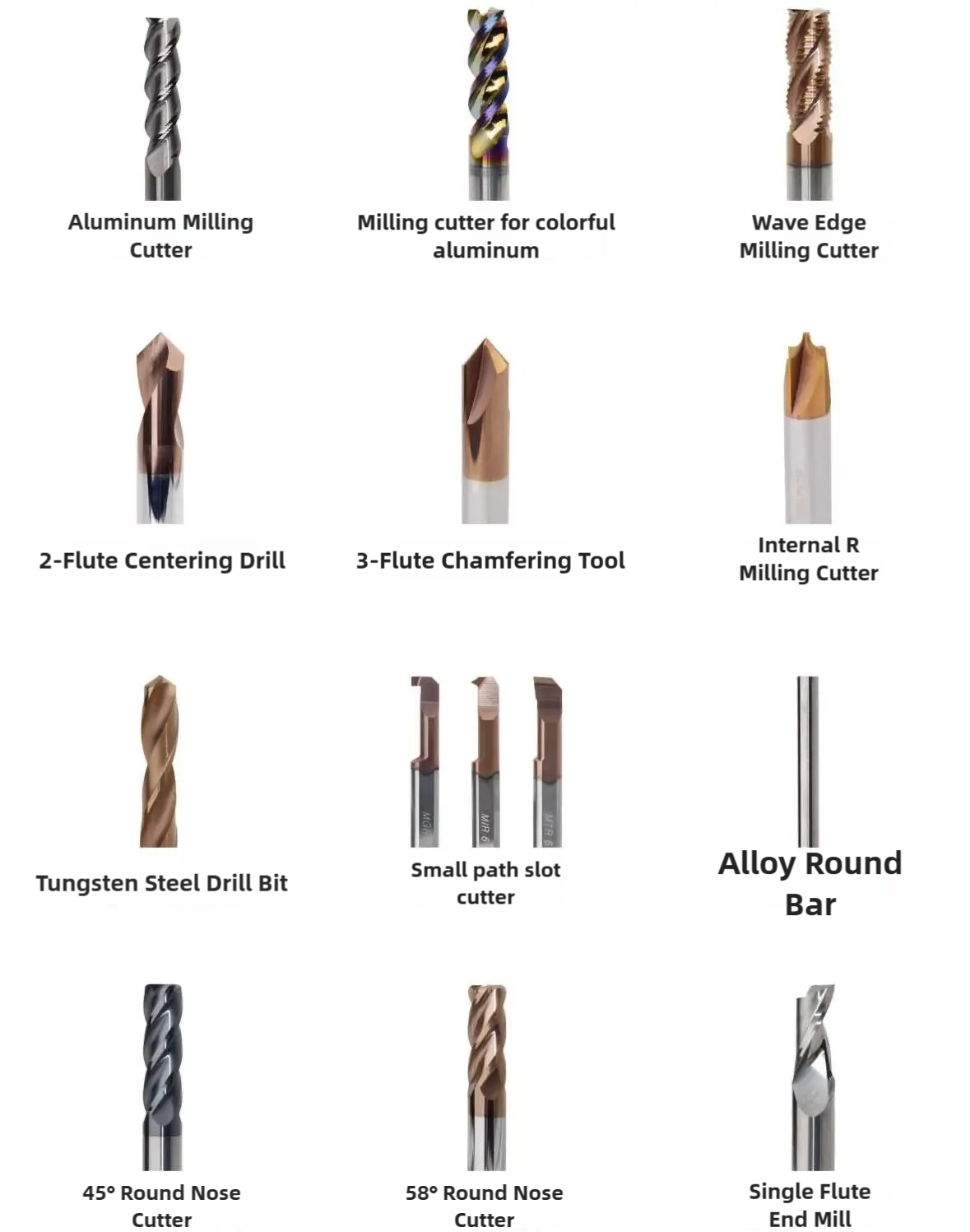 Round nose milling cutter-Kunshan Mingcheng Rui Precision Tool Co., Ltd.