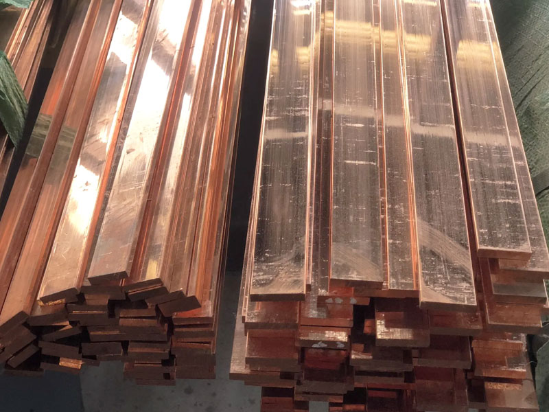 T2 / C11000 / E-Cu58 / C1100 Copper Flat Bar-Wuxi Jinxite Stainless Steel Co., Ltd