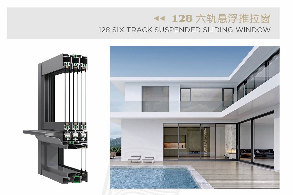 sliding windows Six Track Suspended Sliding Window - Premium Glass ...
