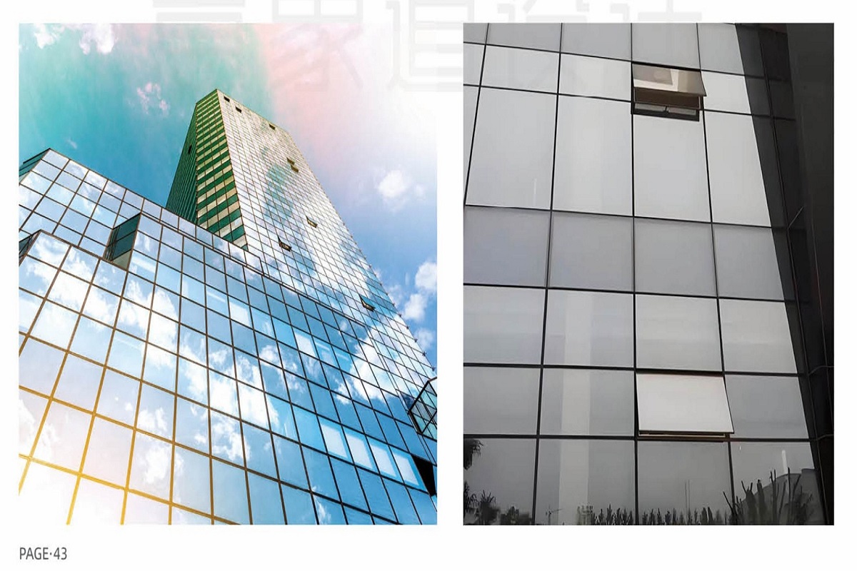 Minimalist Frameless Curtain Wall Series for Modern Architecture